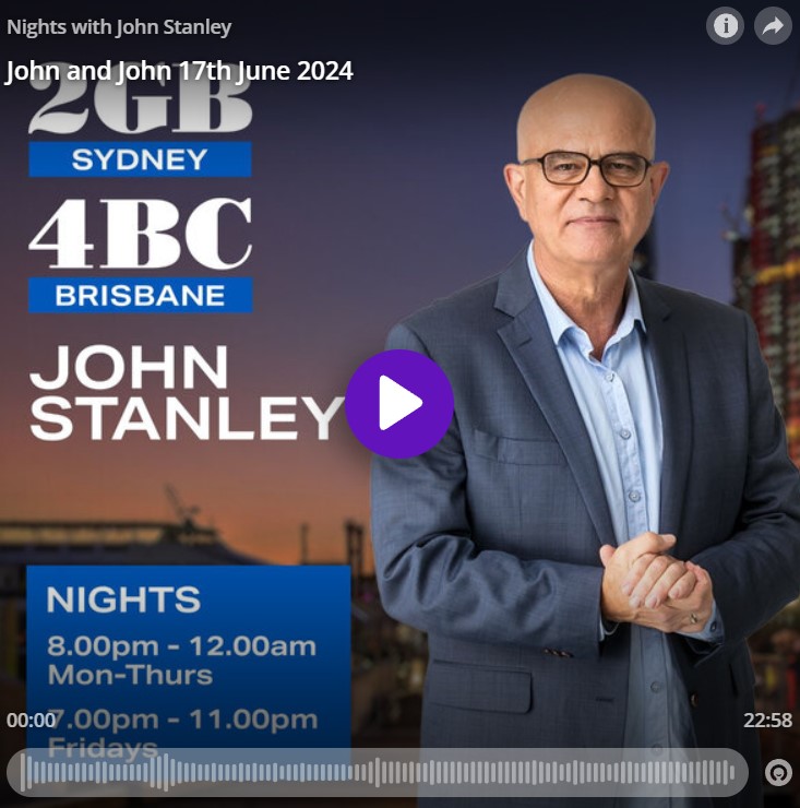 John Stanley & John Black 17th June, 2024